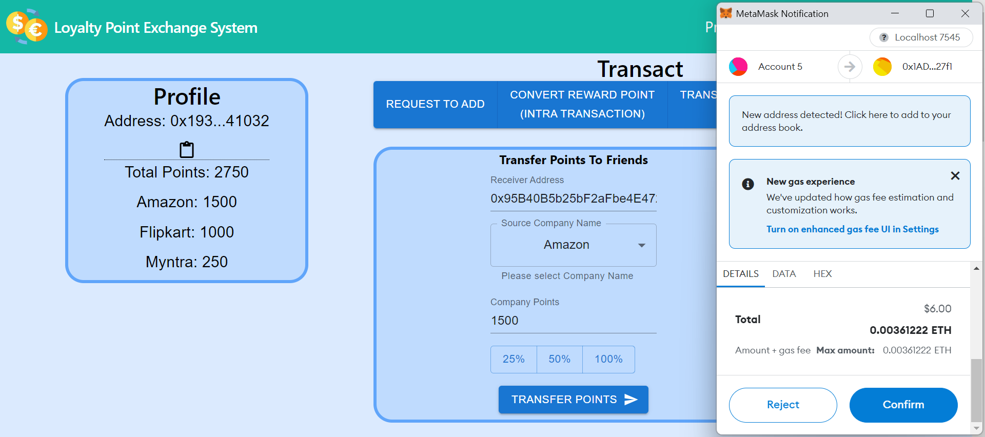 GitHub - hartik123/Loyalty-Point-Exchange-System-with-Blockchain ...