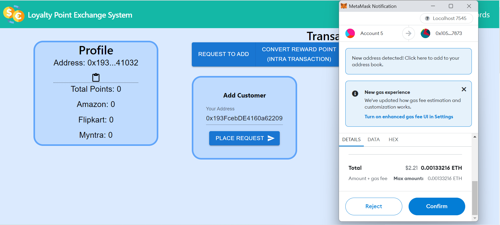 GitHub - hartik123/Loyalty-Point-Exchange-System-with-Blockchain ...