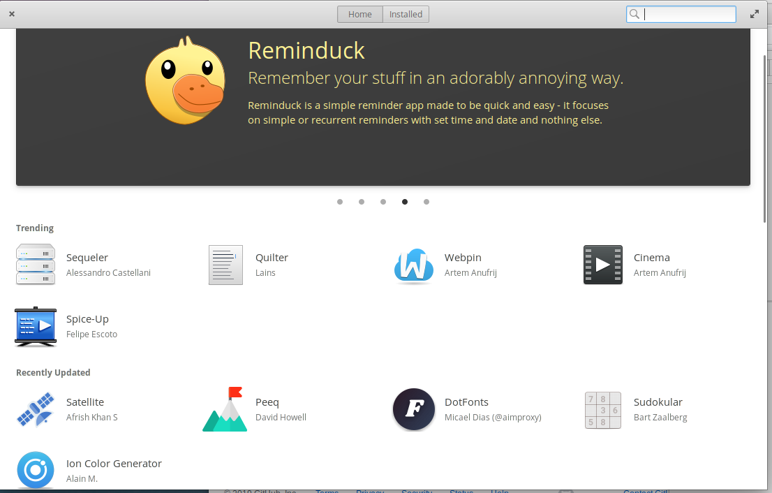Appcenter Applications do not appear · Issue #1163 · elementary/appcenter · GitHub