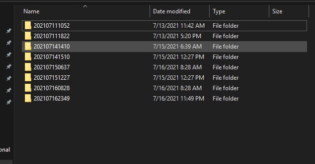 moveFinishedBackup: ENOENT: no such file or directory, stat 'D:\backup ...