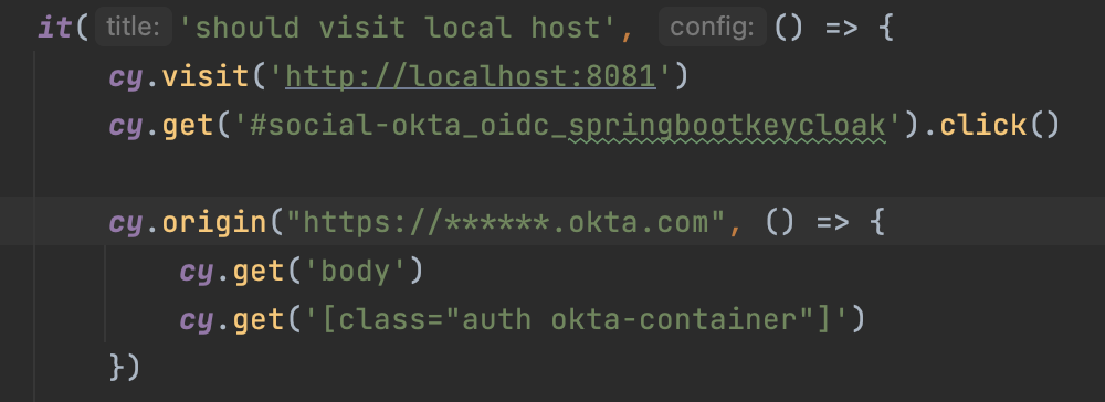 cy.get not working correctly with cy.origin · Issue #23886 · cypress-io/cypress · GitHub