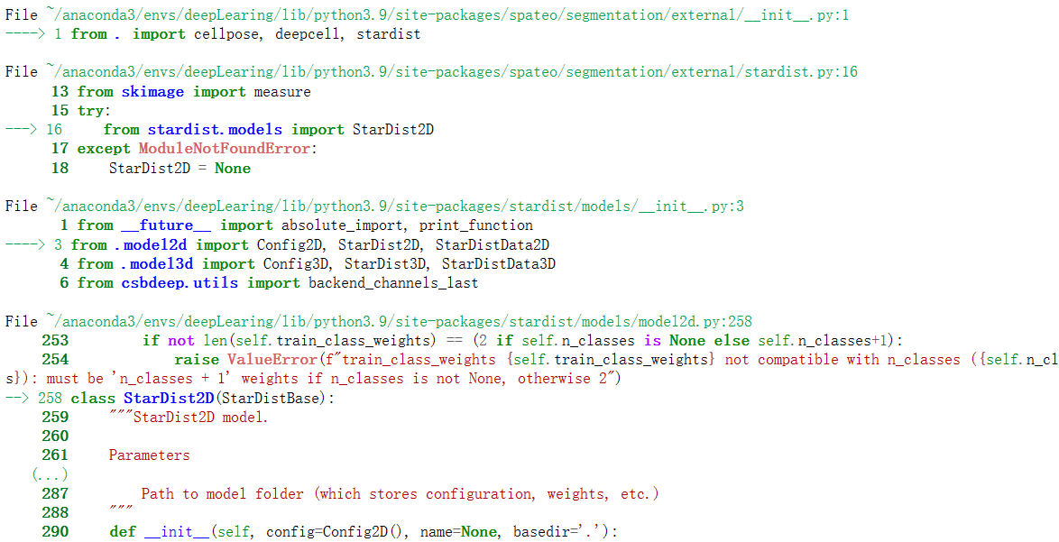 使用深度学习方法StarDist进行分割时出现的错误 · Issue #193 · aristoteleo/spateo-release · GitHub