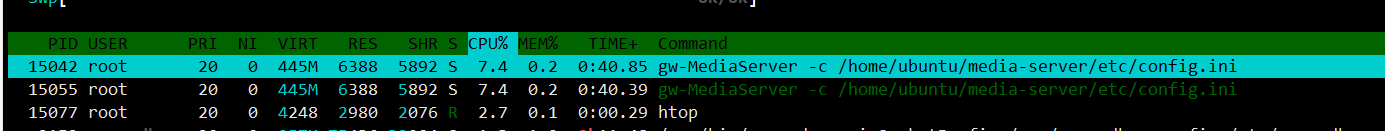 [技术咨询] arm64启动server在未进行任何拉流处理cpu保持在7%-8%是否有优化空间 · Issue #2861 · ZLMediaKit/ZLMediaKit · GitHub