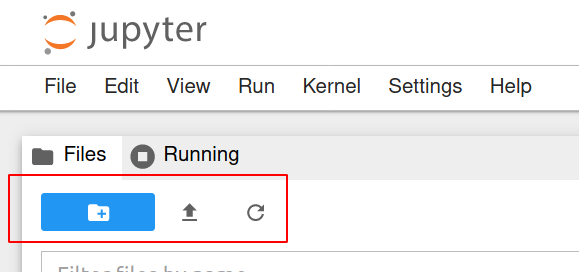 Add icons to create a new notebook, file and terminal · Issue #42 · jupyterlab/retrolab · GitHub