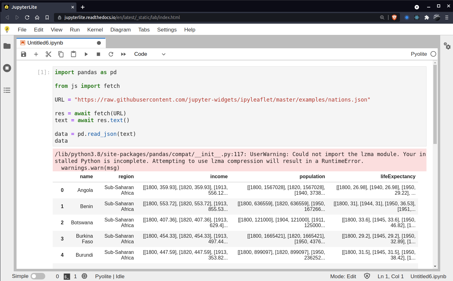 Pyolite crashes randomly · Issue #158 · jupyterlite/jupyterlite · GitHub