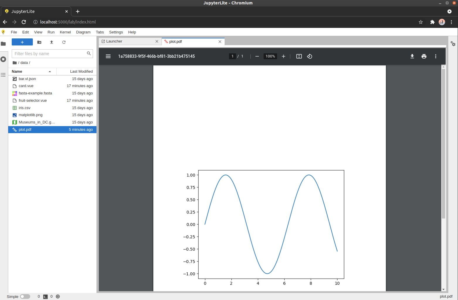 Add `pdf-extension` by jtpio · Pull Request #417 · jupyterlite/jupyterlite · GitHub