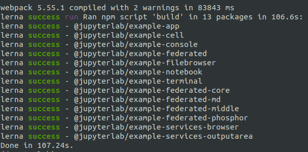 Cannot Build Examples · Issue 11586 · Jupyterlabjupyterlab · Github