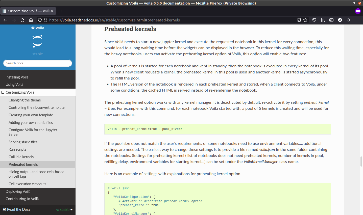 Wrong documentation on RTD · Issue #1061 · voila-dashboards/voila · GitHub