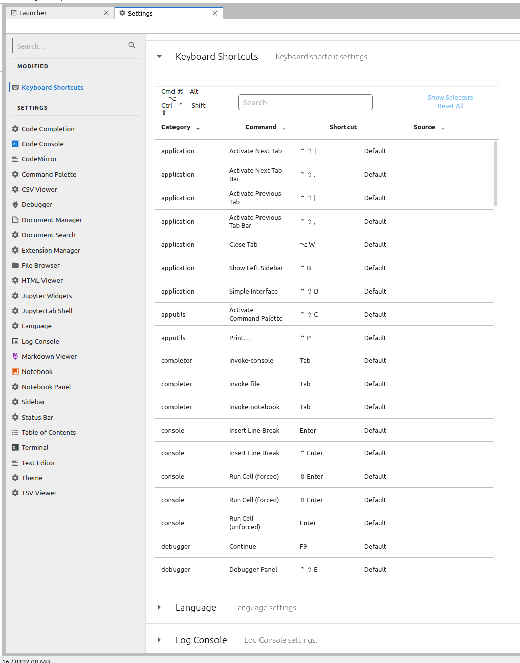Port JupyterLab shortcut UI to core · Issue #7597 · jupyterlab ... Port JupyterLab shortcut UI to core · Issue #7597 · jupyterlab ...