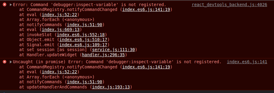 More granular `notifyCommandChanged` in the debugger extension · Issue #14023 · jupyterlab ...