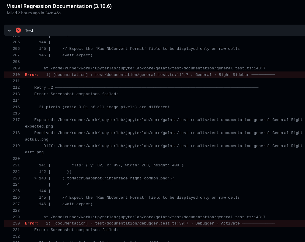 Flaky Ui Tests · Issue 14947 · Jupyterlabjupyterlab · Github