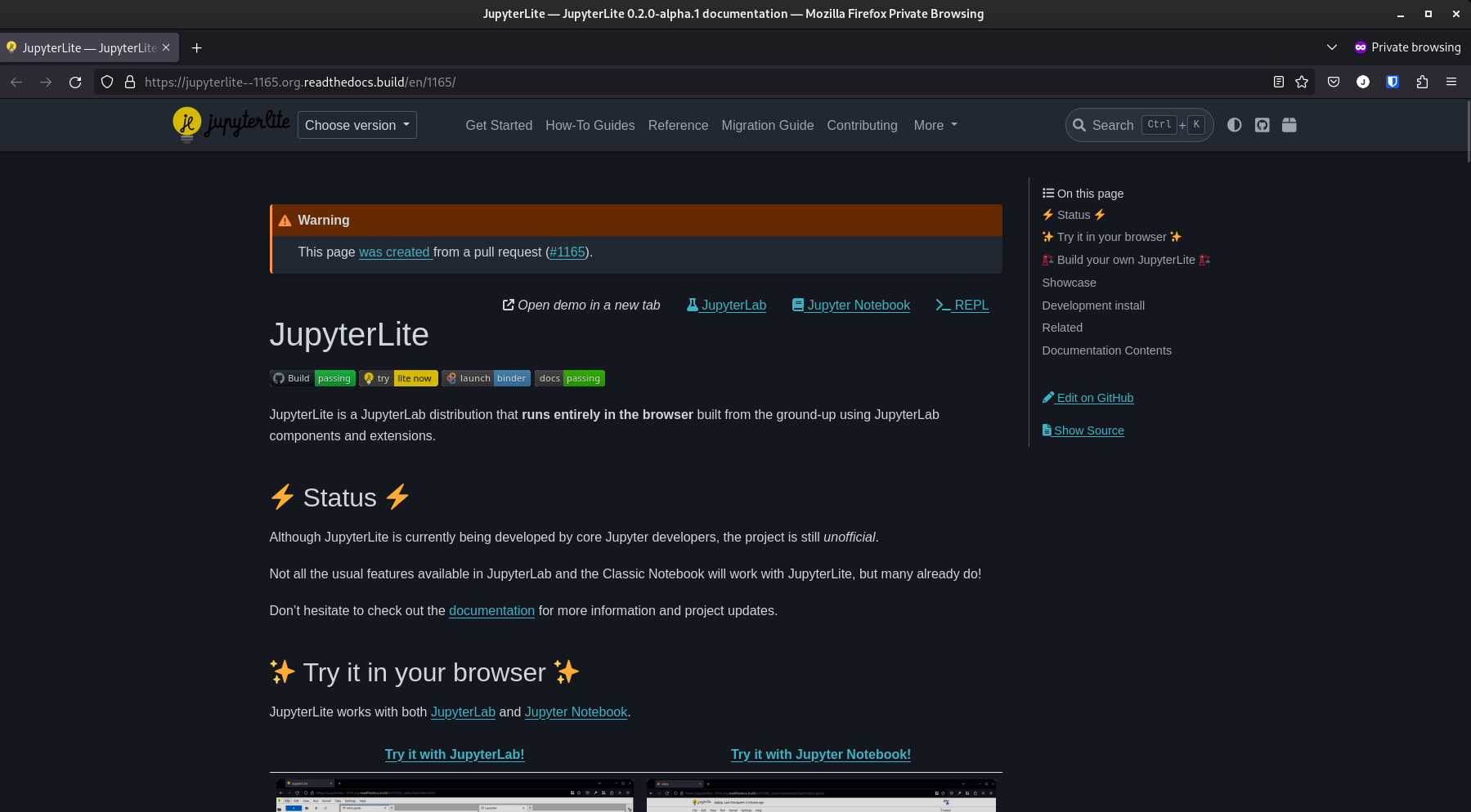 Update Jupyterlite Icon For The Documentation Dark Theme · Issue 1166 · Jupyterlite Jupyterlite