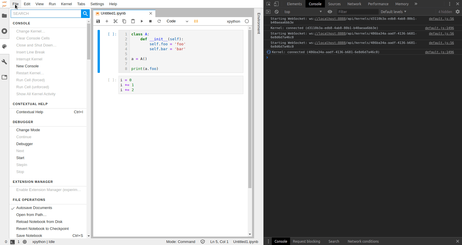 Error When Closing A Console · Issue 122 · Jupyterlabdebugger · Github 7412