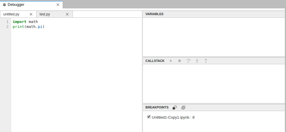 Open files in the tab panel editors widget · Issue #169 · jupyterlab/debugger · GitHub