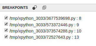 Breakpoints UI · Issue #9109 · jupyterlab/jupyterlab · GitHub