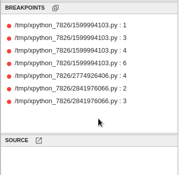 Make the list of breakpoints scrollable · Issue #244 · jupyterlab/debugger · GitHub