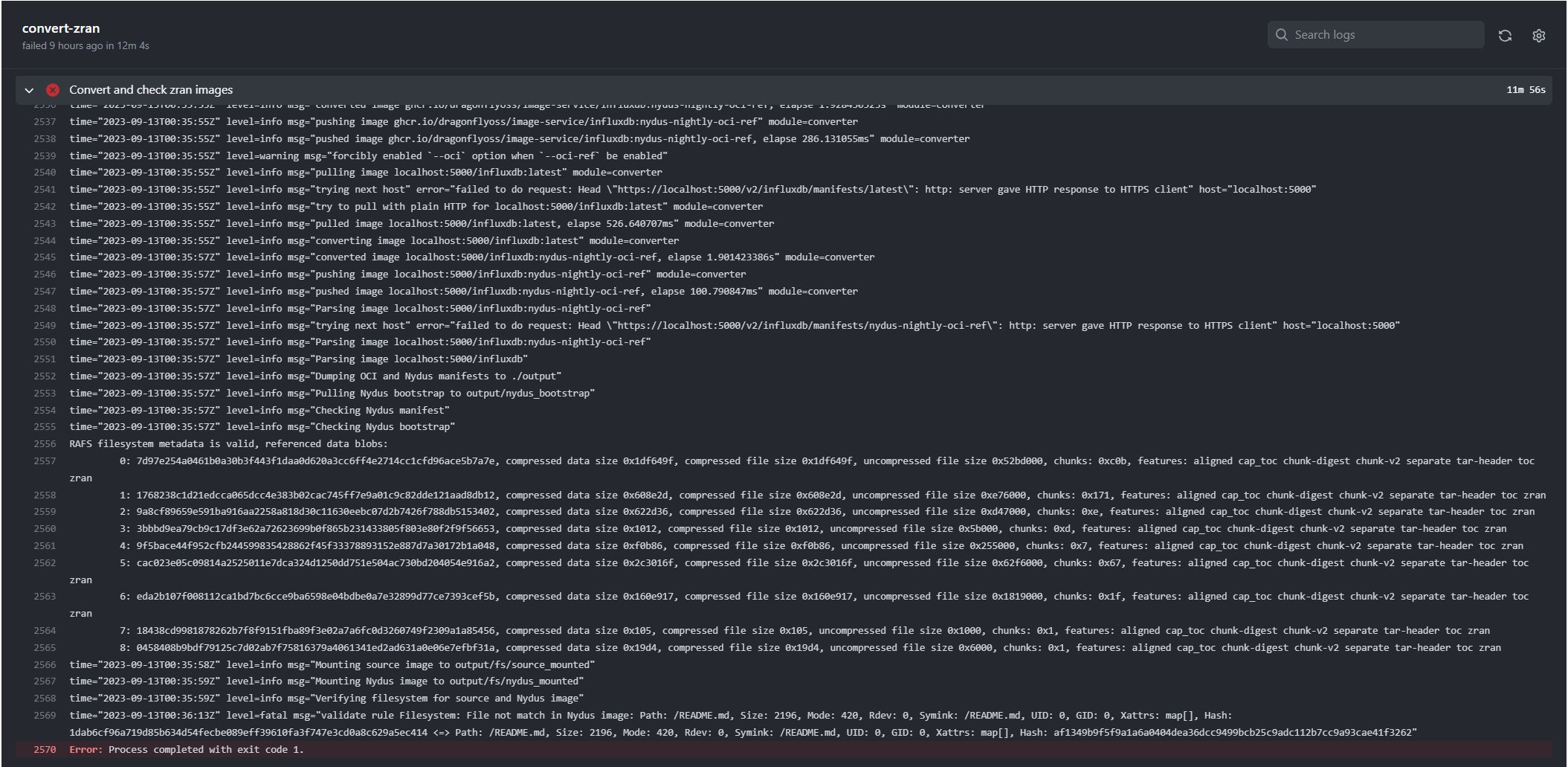 Convert And Check Images Work Error · Issue 1423 · Dragonflyossnydus · Github
