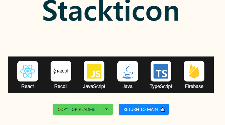 GitHub - msdio/stackticon: Make skill sets image for readme