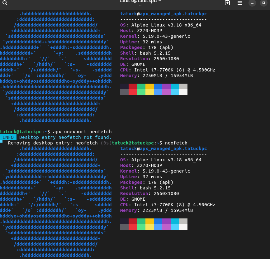 Unexport does not work · Issue #236 · Vanilla-OS/apx · GitHub
