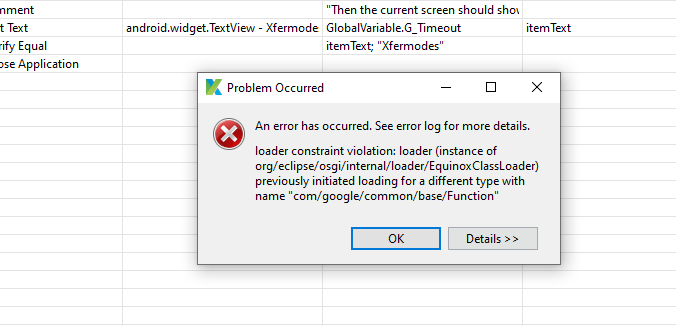 Loader constraint violation · Issue #611 · katalon-studio/katalon-studio · GitHub