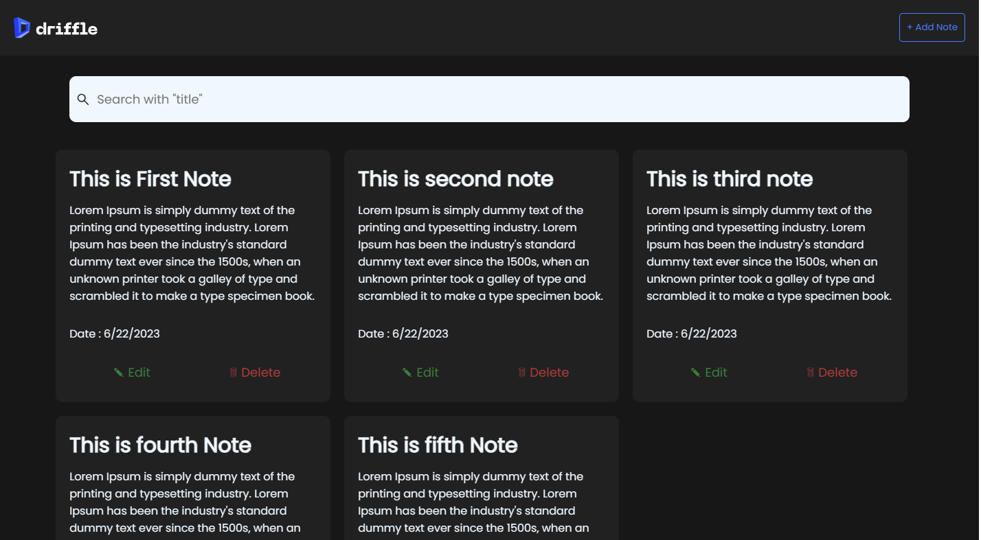 GitHub - harshgupta20/driffle-assessment