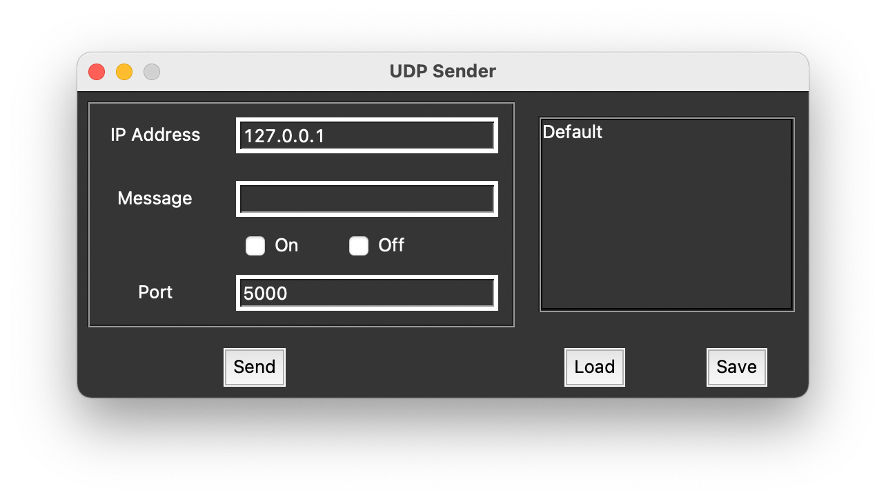 GitHub - jacksonhorton/UDPsend: A GUI-based tool for sending UDP ...