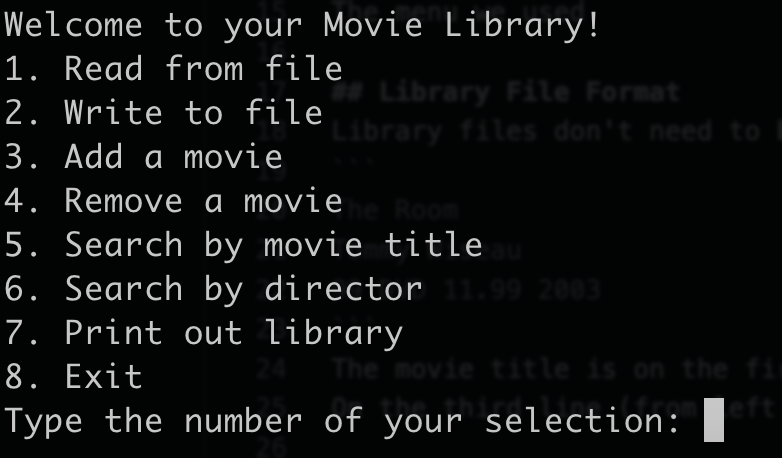 GitHub - WillHayes096283/Movie-Collection-Library