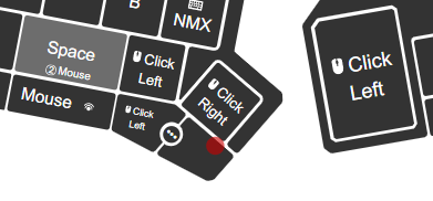 misplaced recording dot on keycluster right mouse button · Issue #1535 · UltimateHackingKeyboard ...