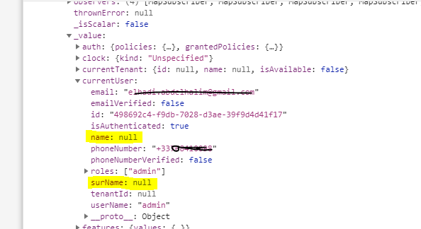 Angular : configState.getOne$('currentUser') return null values for Name and surName · Issue ...