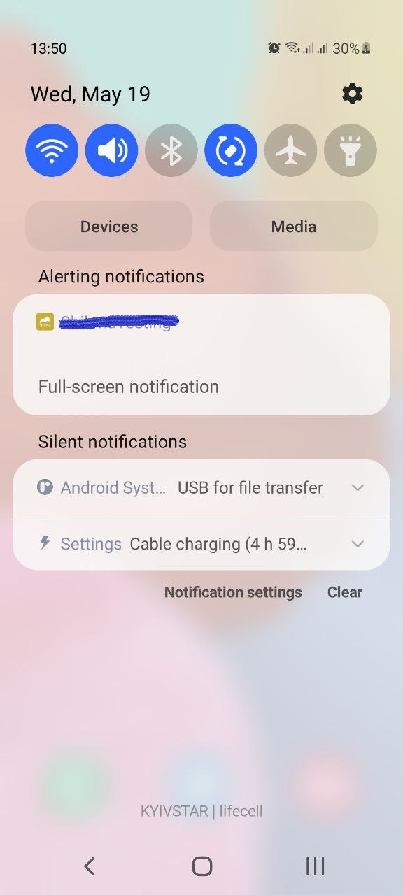 [Android] Notification isn't displayed in full-screen mode · Issue #305 · invertase/react-native ...