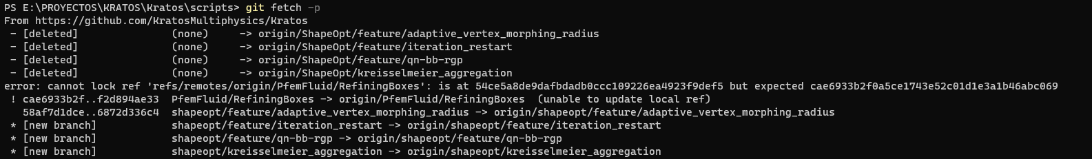 Caution on branch naming · Issue #9996 · KratosMultiphysics/Kratos · GitHub