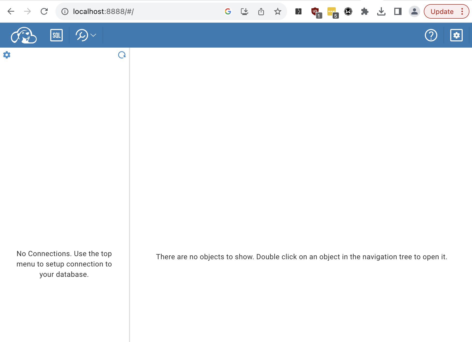 + dropdown missing from UI · Issue #2004 · dbeaver/cloudbeaver · GitHub