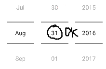 Wrong hint shown when using datepicker · Issue #4980 · NativeScript/NativeScript · GitHub