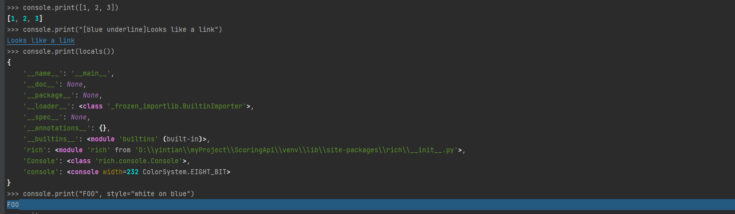 [Help] I cannot use Rich's color printing in RUN or DEBUG of PyCharm · Issue #2362 · Textualize ...