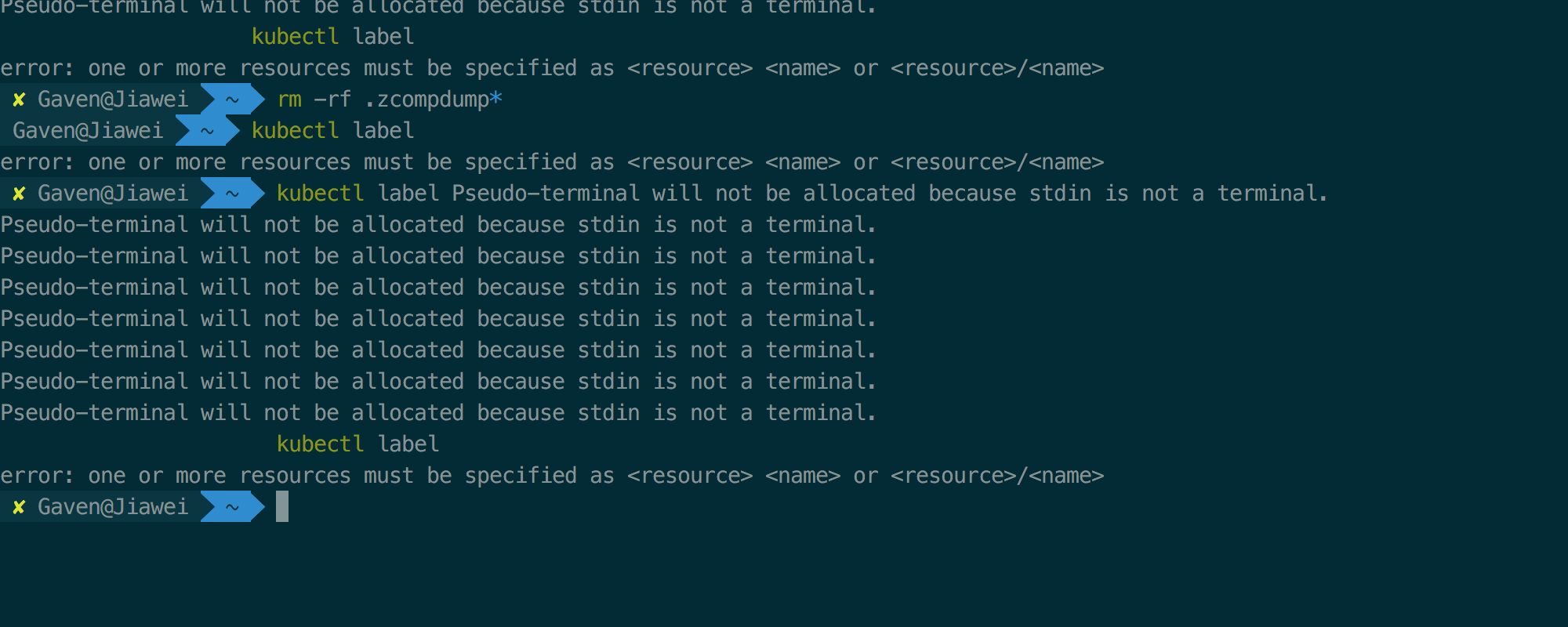 kubectl plugin error · Issue #8540 · ohmyzsh/ohmyzsh · GitHub