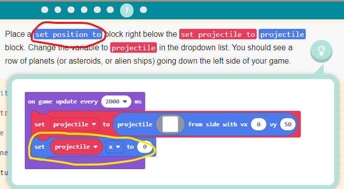 Skillmap: Content of tutorial "Planets" is not accurate · Issue #2688 · microsoft/pxt-arcade ...