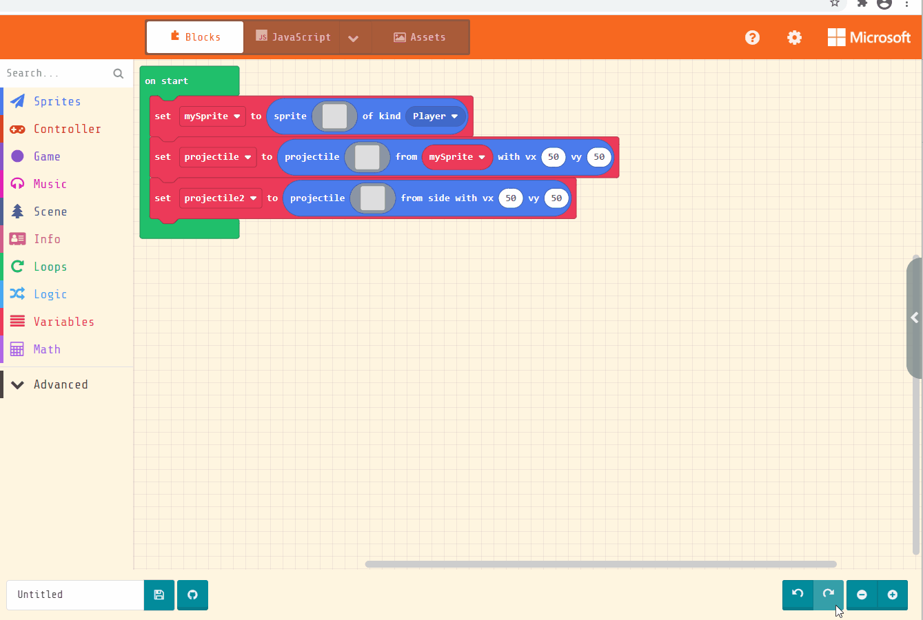 No help doc for projectile · Issue #2730 · microsoft/pxt-arcade · GitHub