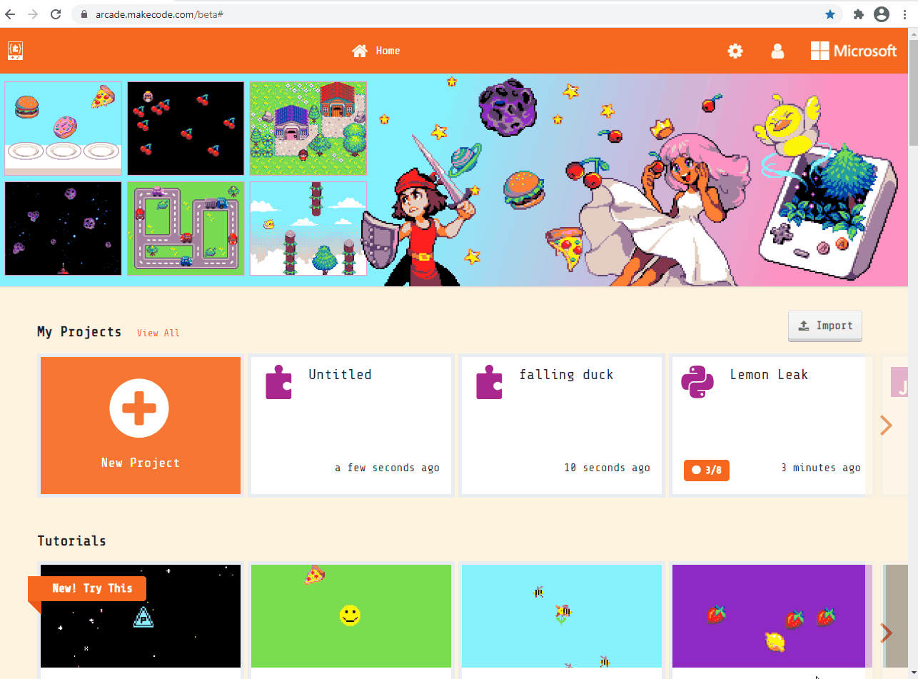The page shows "Experiments enabled" hint when opening any project · Issue #3154 · microsoft/pxt ...