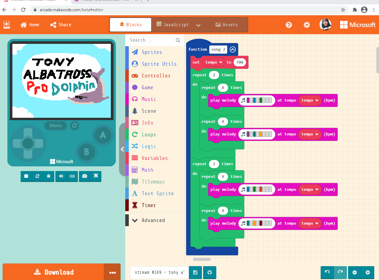 "Tony Albatross: Pro Dolphin": Switching to Python editor failed · Issue #3178 · microsoft/pxt ...