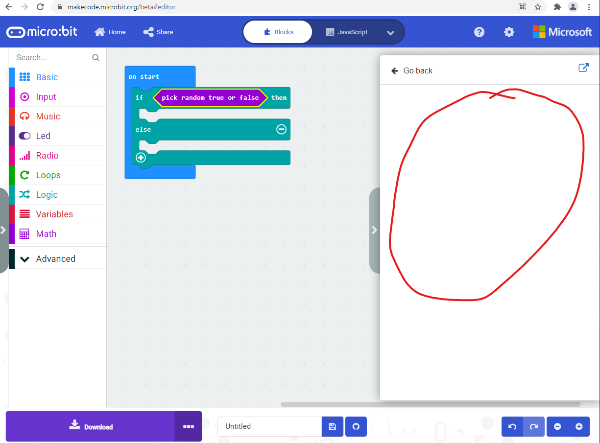 No help for "pick random true or false" · Issue #4057 · microsoft/pxt-microbit · GitHub