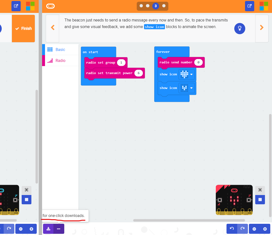 Multi Editors: Text not complete when mouse over three dots · Issue #4099 · microsoft/pxt ...