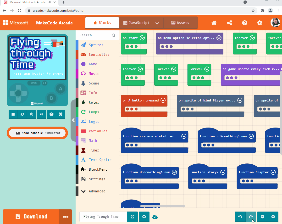 Some Game Jam examples switching to python failed · Issue #3655 · microsoft/pxt-arcade · GitHub