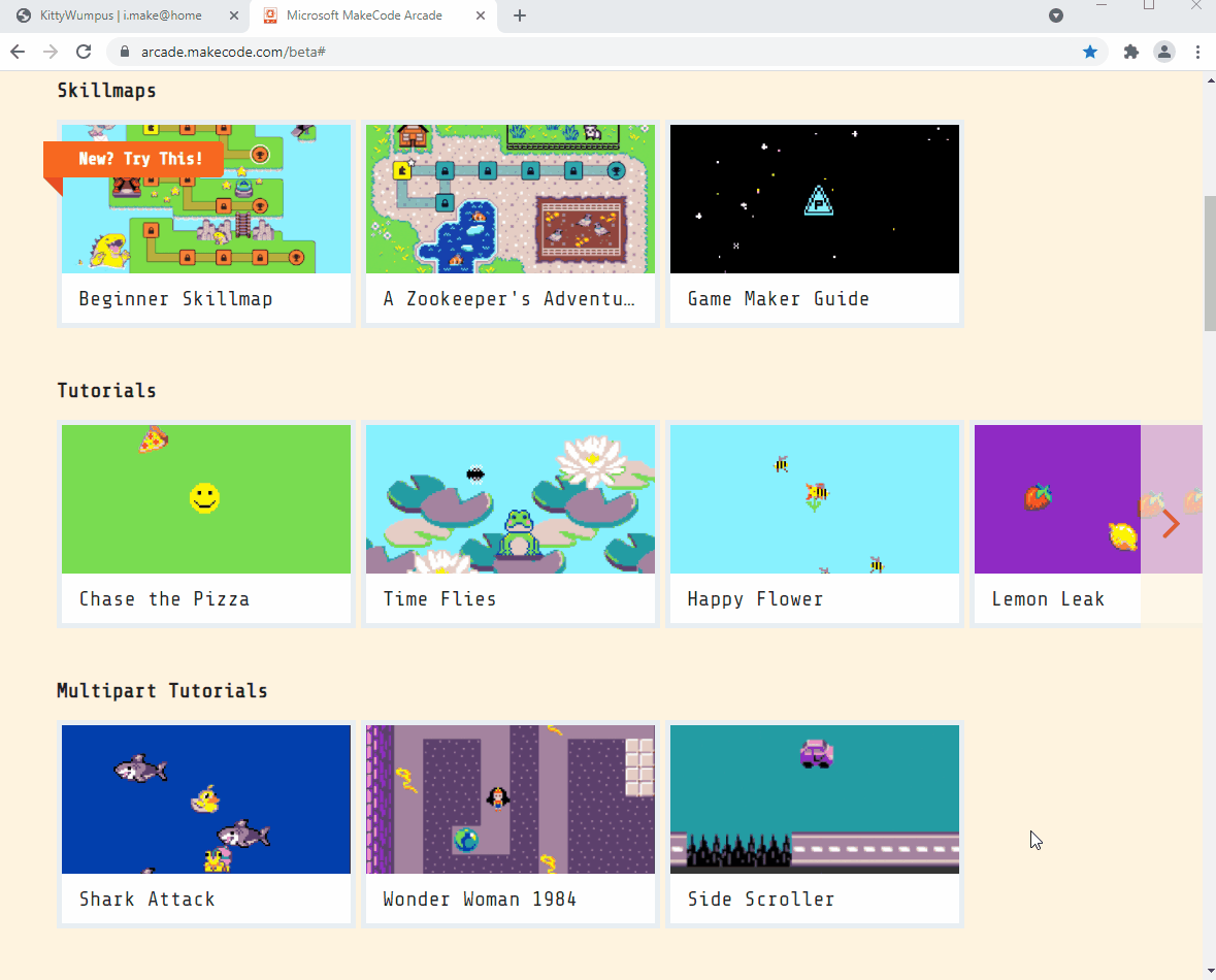 It's slow to open tutorial when signing in account · Issue #3704 · microsoft/pxt-arcade · GitHub