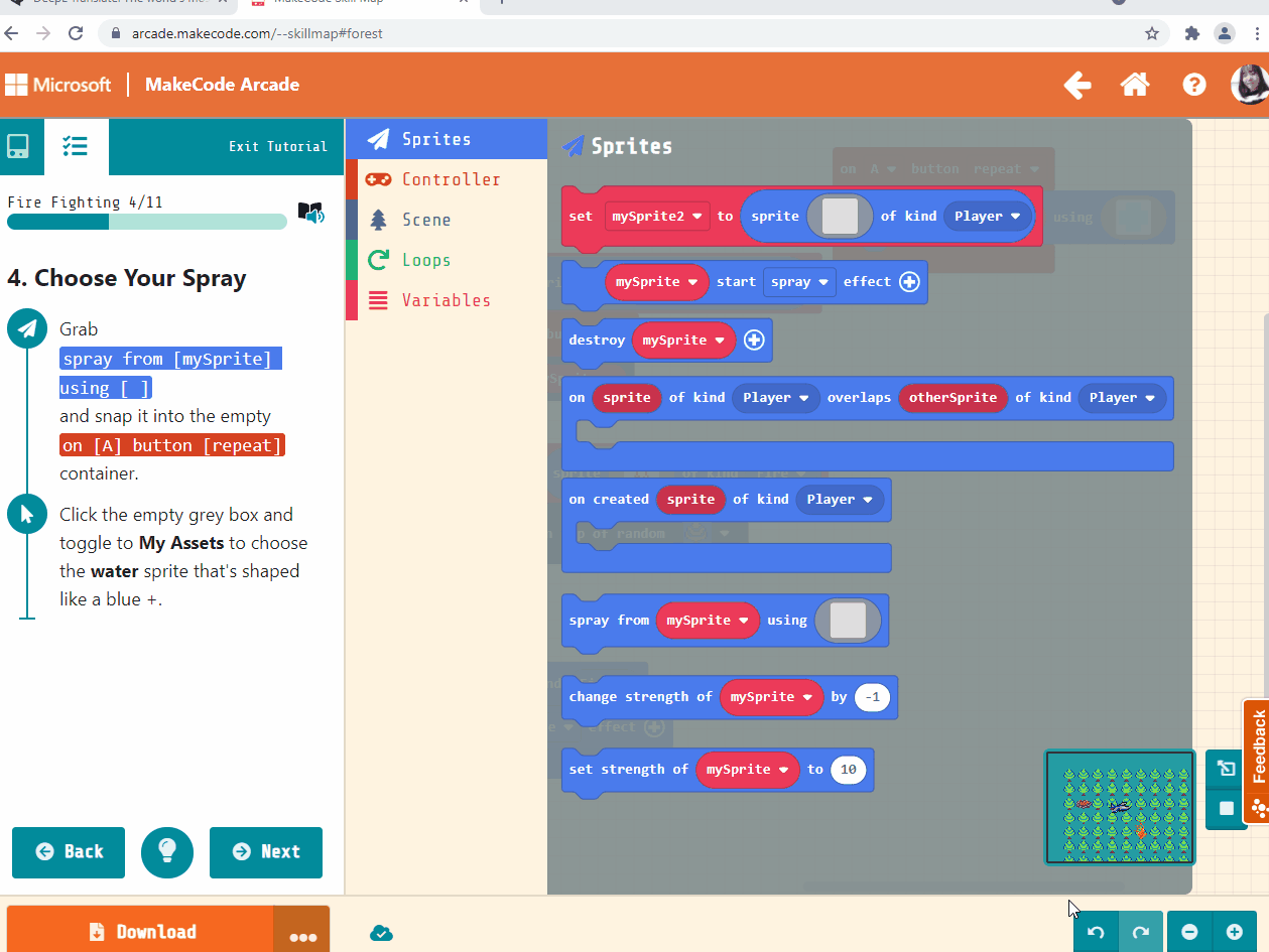 No help for some blocks in "Sprites" · Issue #4161 · microsoft/pxt ...