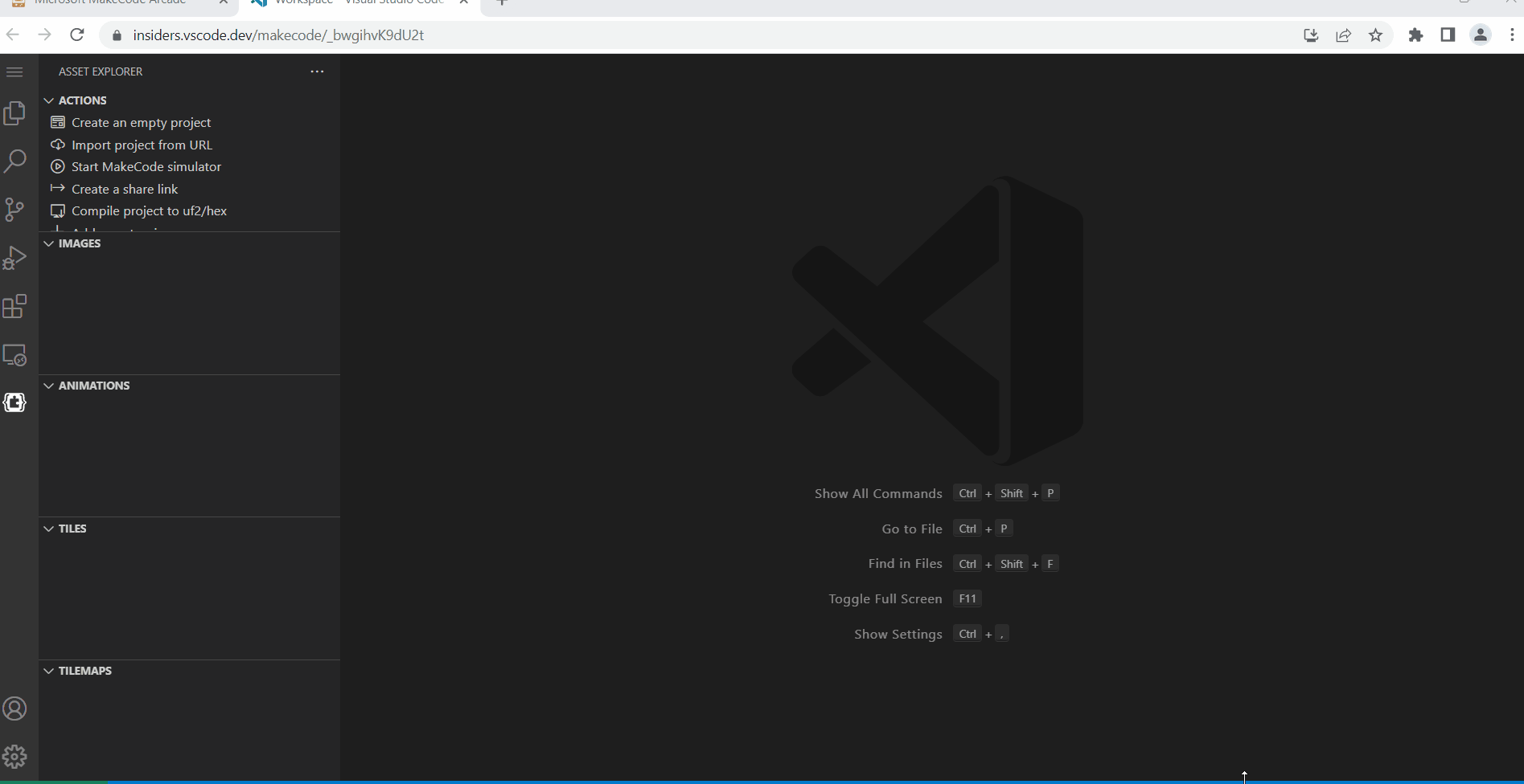 No New Tile Shows After Creating A New Tile Asset · Issue 95 · Microsoft Vscode Makecode · Github