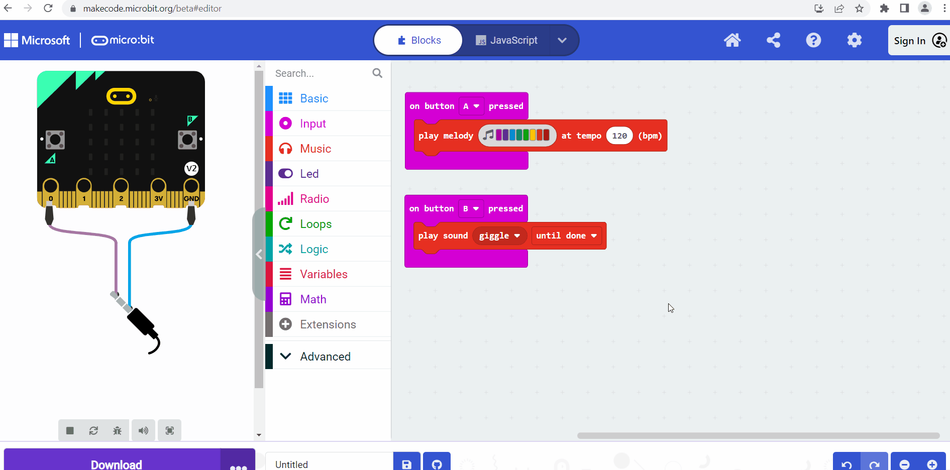 Block "play sound until done" doesn’t work if dragging melody to replace sound · Issue #5122 ...