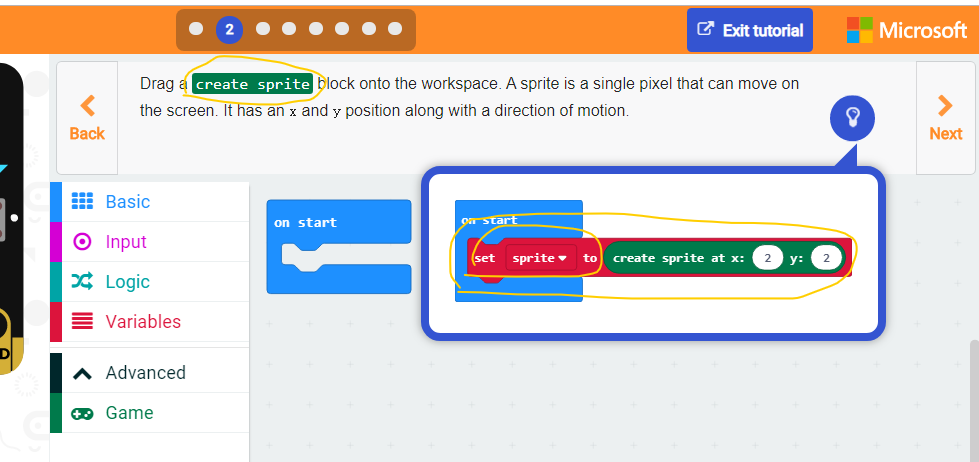 There should add a step about how to place the set sprite to block before step 2 · Issue #2644 ...
