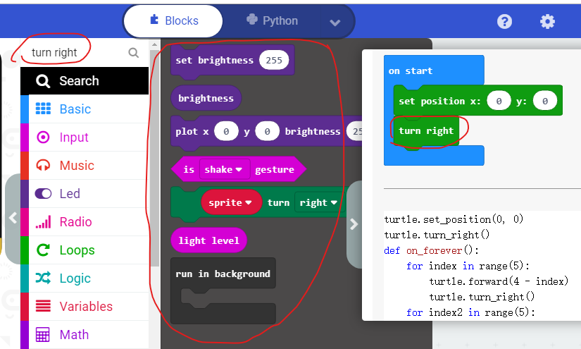 Spiral missing Turtle Category · Issue #2654 · microsoft/pxt-microbit · GitHub