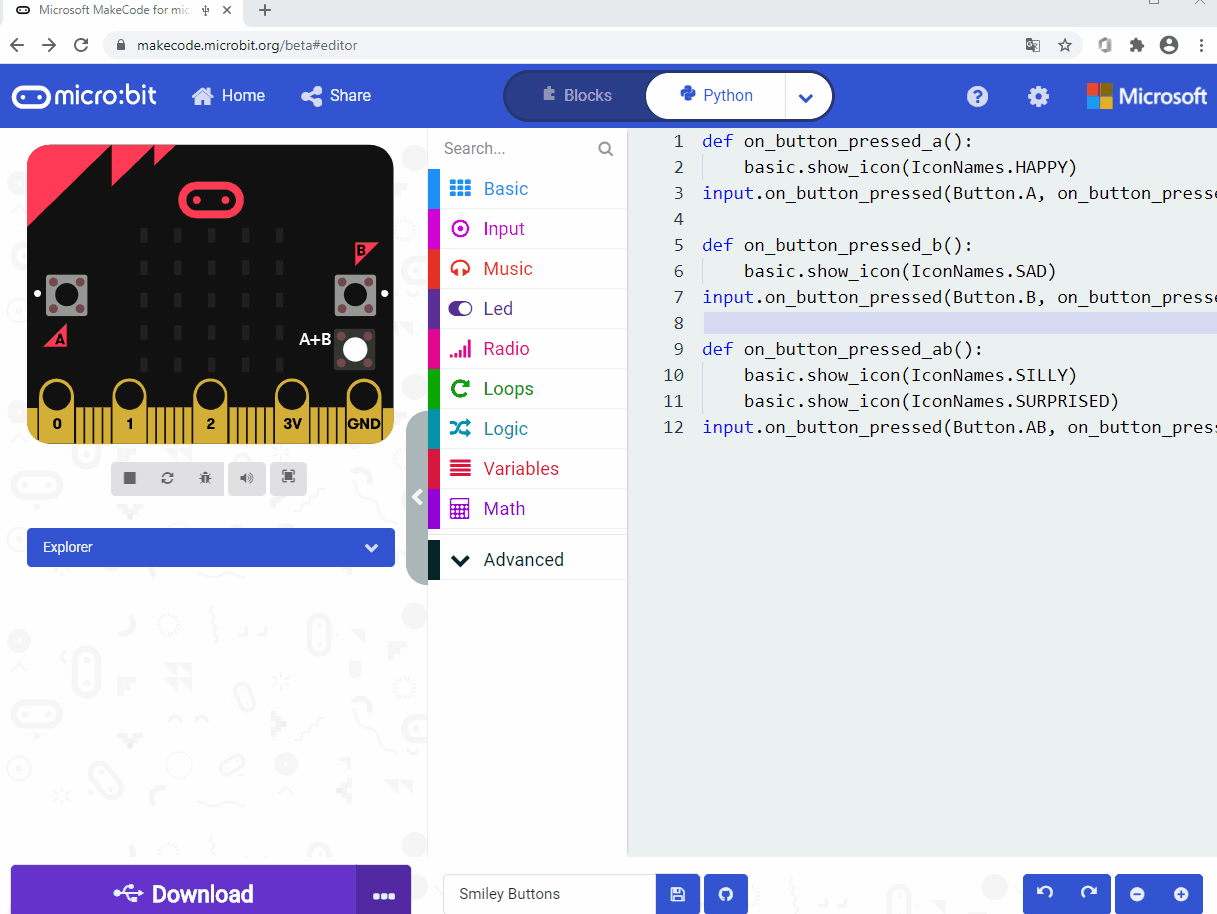 High contrast off after refreshing the page · Issue #3567 · microsoft/pxt-microbit · GitHub