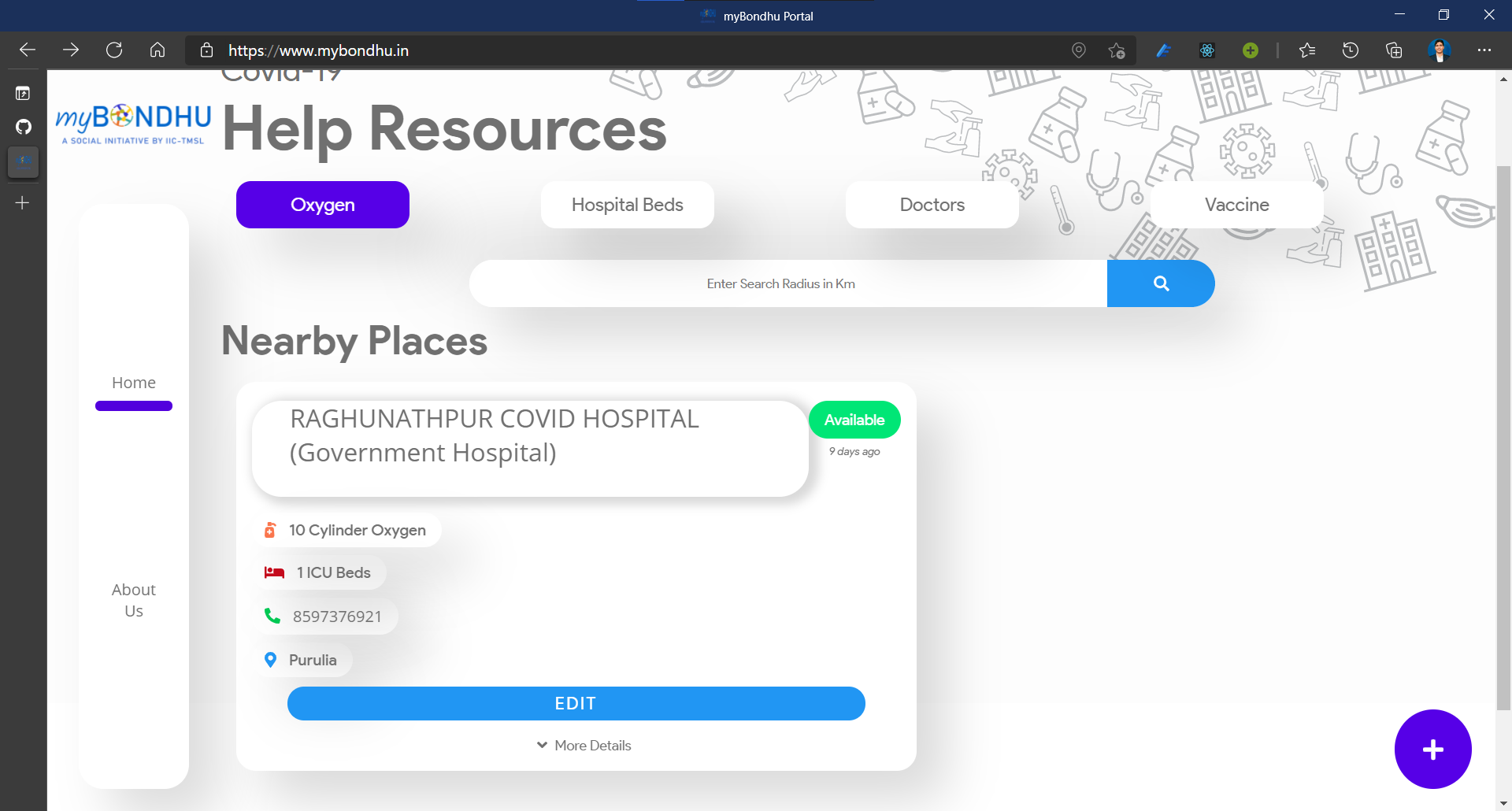 Home Page Hospital Card is being rendered weirdly · Issue #124 ...